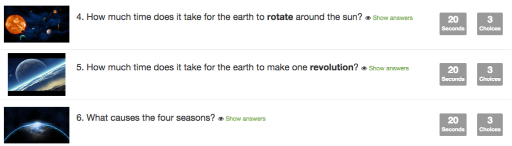World Space Week kahoots | Play now