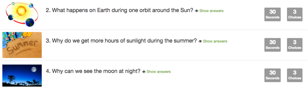 World Space Week kahoots | Play now
