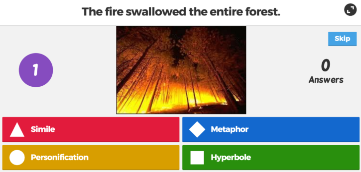 Figurative language what is it? | Learn with Kahoot!