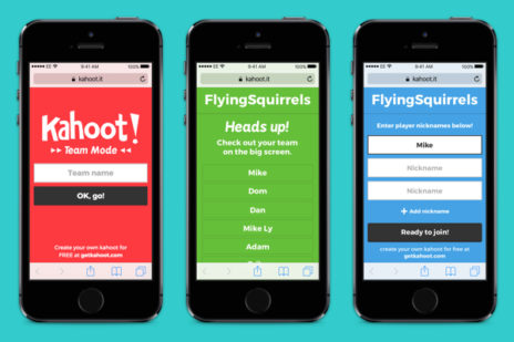 How to play Kahoot! in team mode