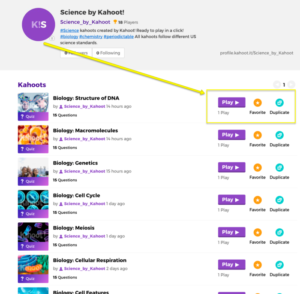 All things science: New ready-to-play kahoot collection! | Kahoot!