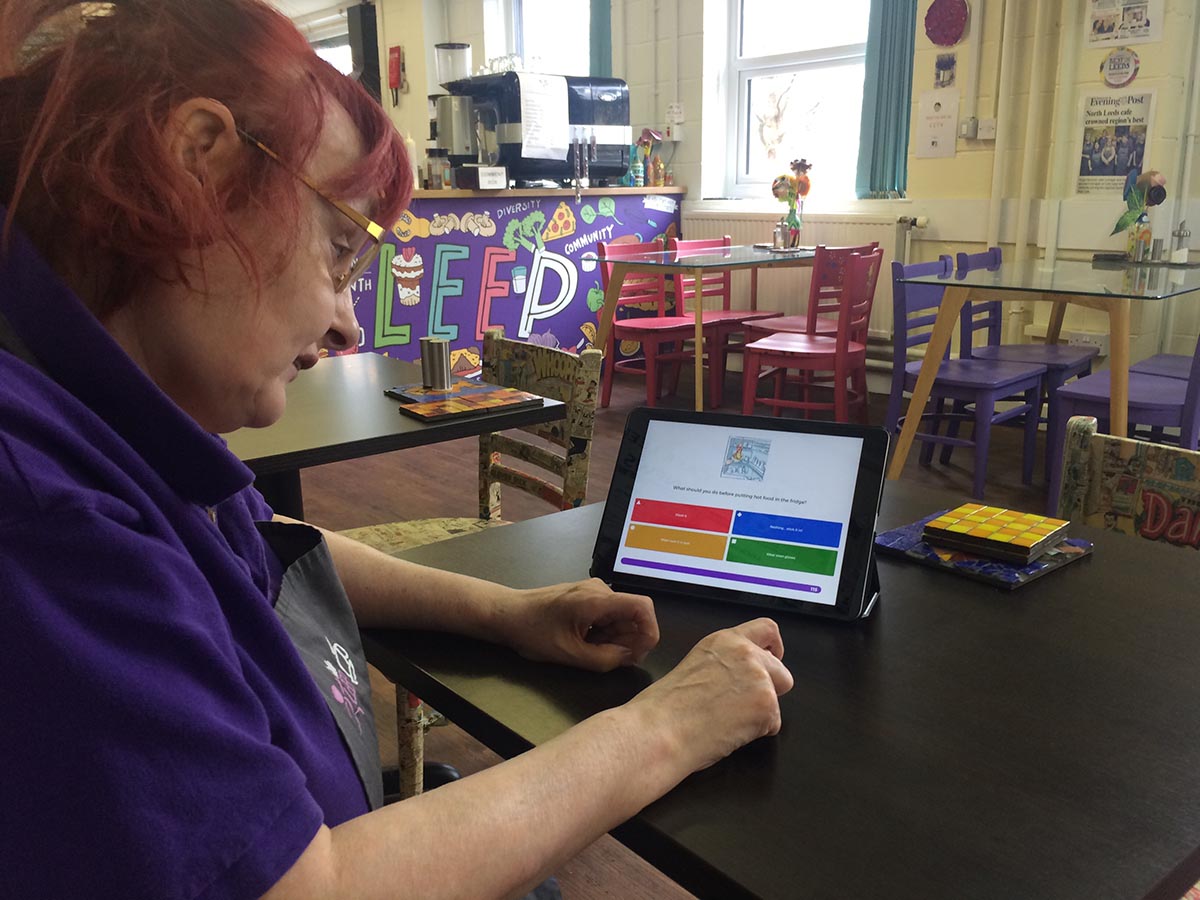 Engage trainees with learning disabilities through game-based learning