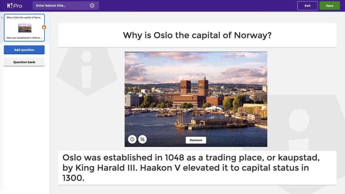 Create kahoots faster and more easily | New game creator