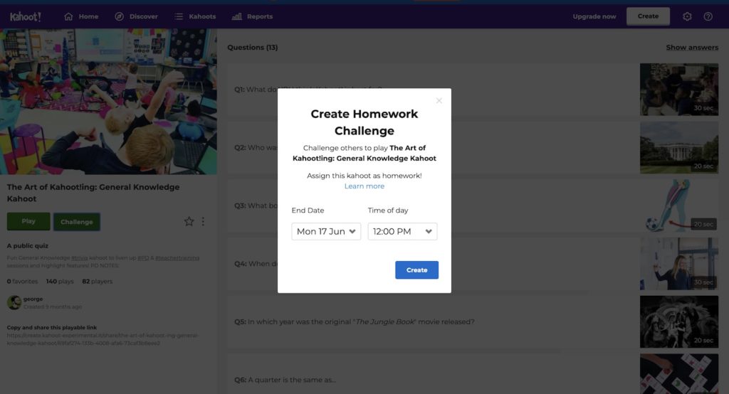 Kahoot Ms Teams Assign Challenges Directly Within Microsoft Teams