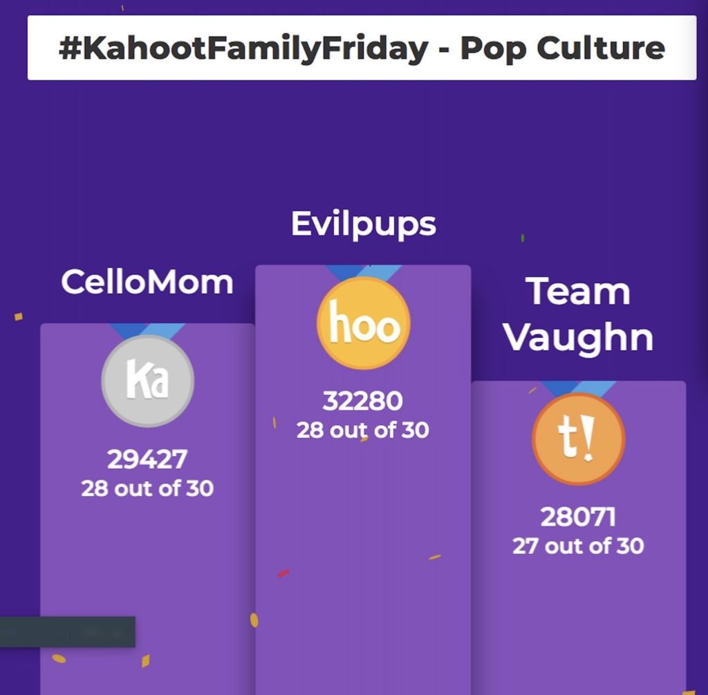 How to host virtual Kahoot! Family Fridays for community