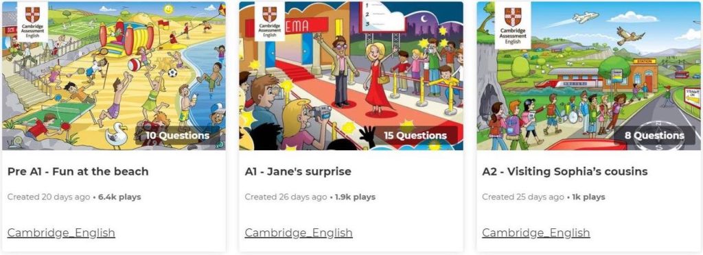 Kahoot! teams up with Cambridge Assessment English to make building ... Kahoot! teams up with Cambridge Assessment English to make building ...
