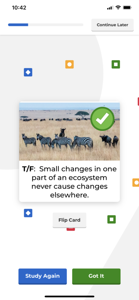 Kahoot! flashcards and other new study modes