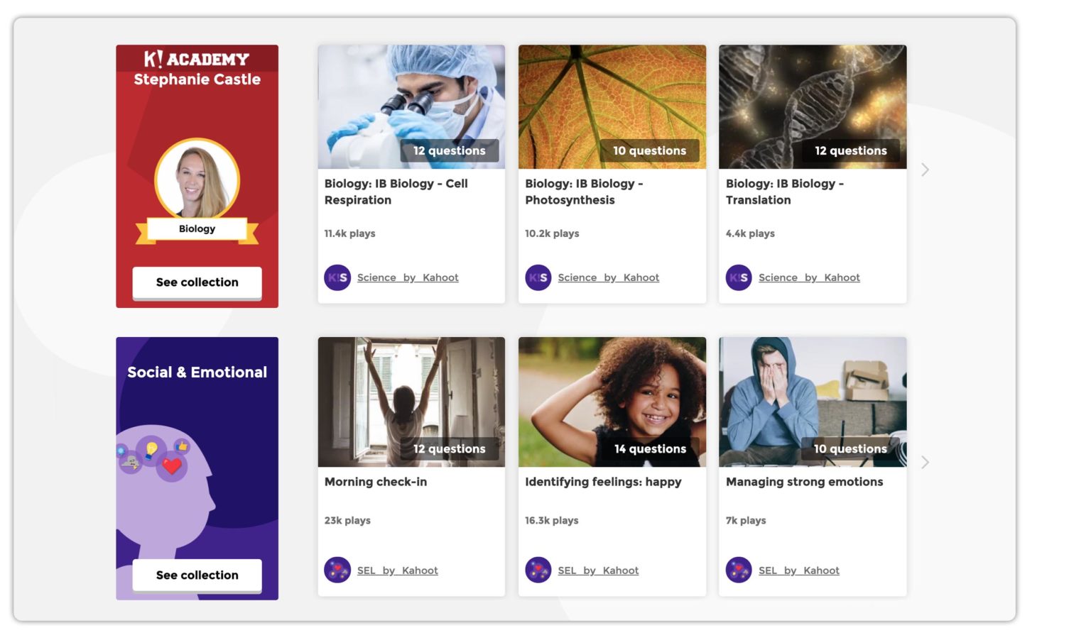 Kahoot! EDU: connect teachers across school, district or campus