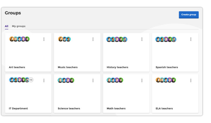 Kahoot! EDU: connect teachers across school, district or campus