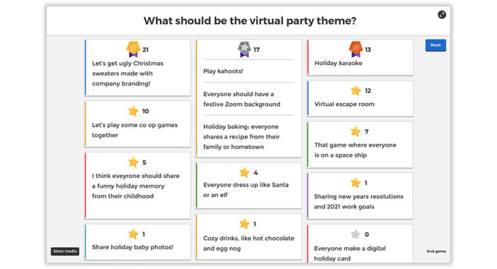 Plan, create, and host the ultimate virtual office party with Kahoot!