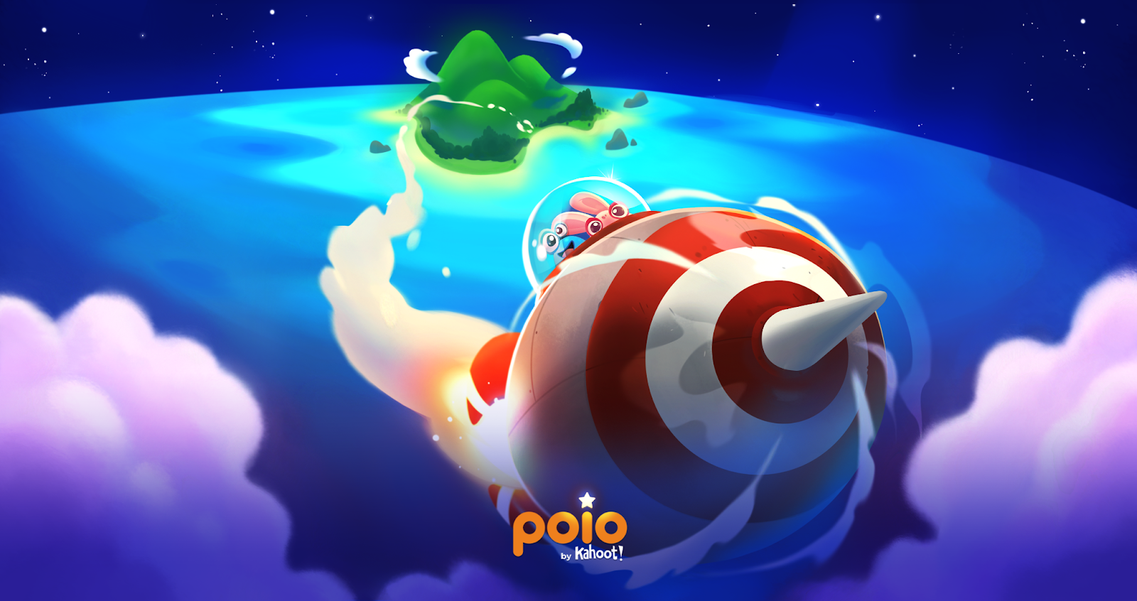 Practice letters with Poio Read's space mission