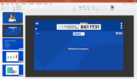 Kahoot! + PowerPoint | Deliver presentations to keep everyone energized