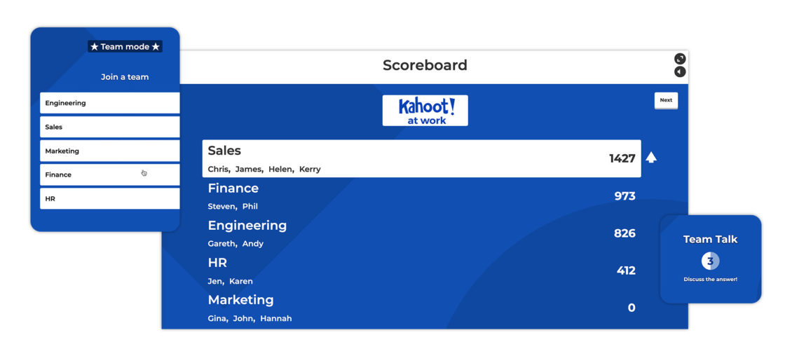 Introducing Team mode for business users | Kahoot!