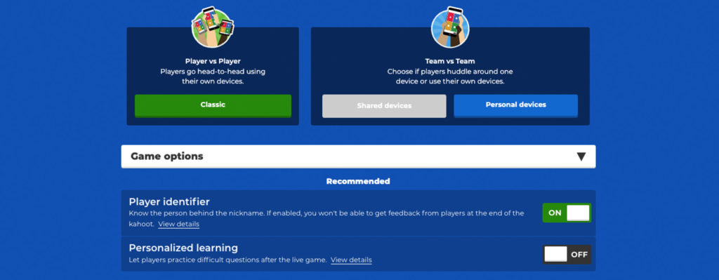 Magic link for Player identifier! | Kahoot!