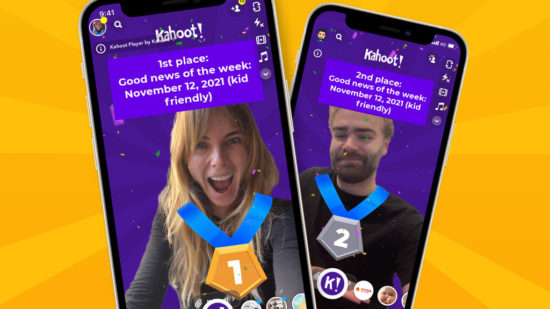 Celebrate your Kahoot! achievements in style on Snapchat!