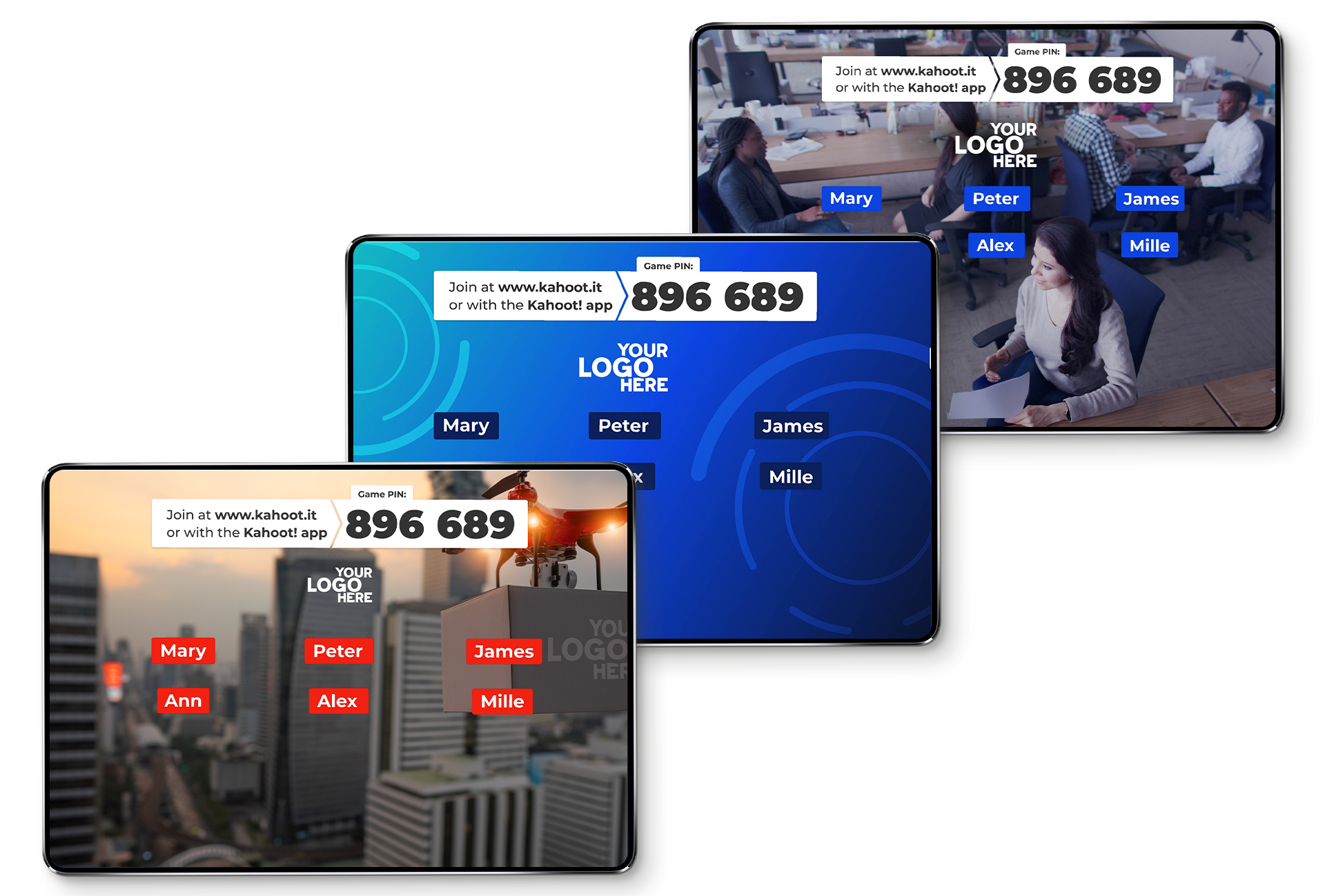 Kahoot! 360 for business | Themes and customization