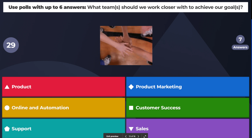 Host team quarterly planning workshops | Kahoot!