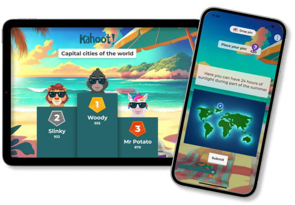 Awesome learning for the entire family with Kahoot!+