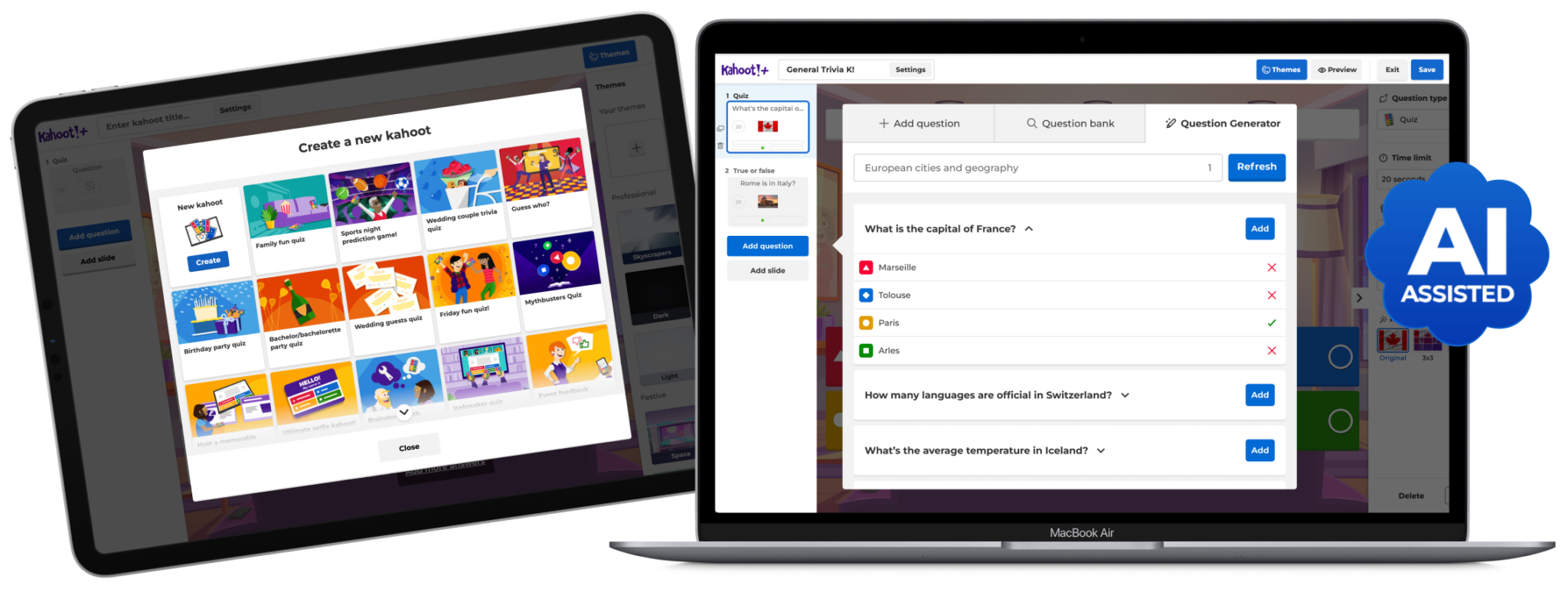 Awesome learning for the entire family with Kahoot!+