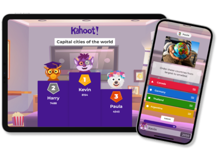 Awesome learning for the entire family with Kahoot!+