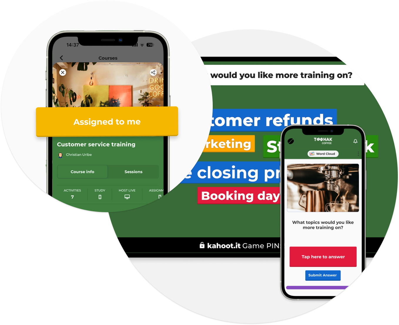 An awesome employee learning app | Kahoot! 360 Engage