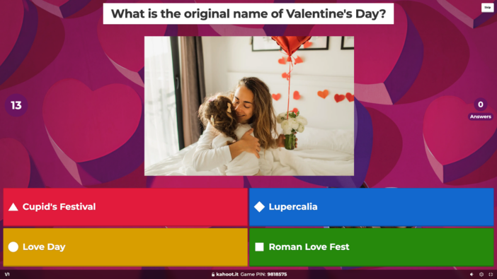 Kahoot! | Share the love with our Valentine’s Day kahoot collection!