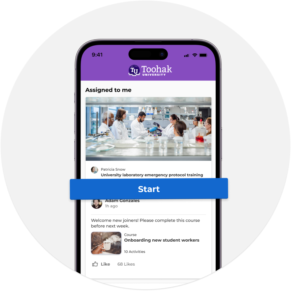 An awesome campus employee learning app | Kahoot! 360 Engage