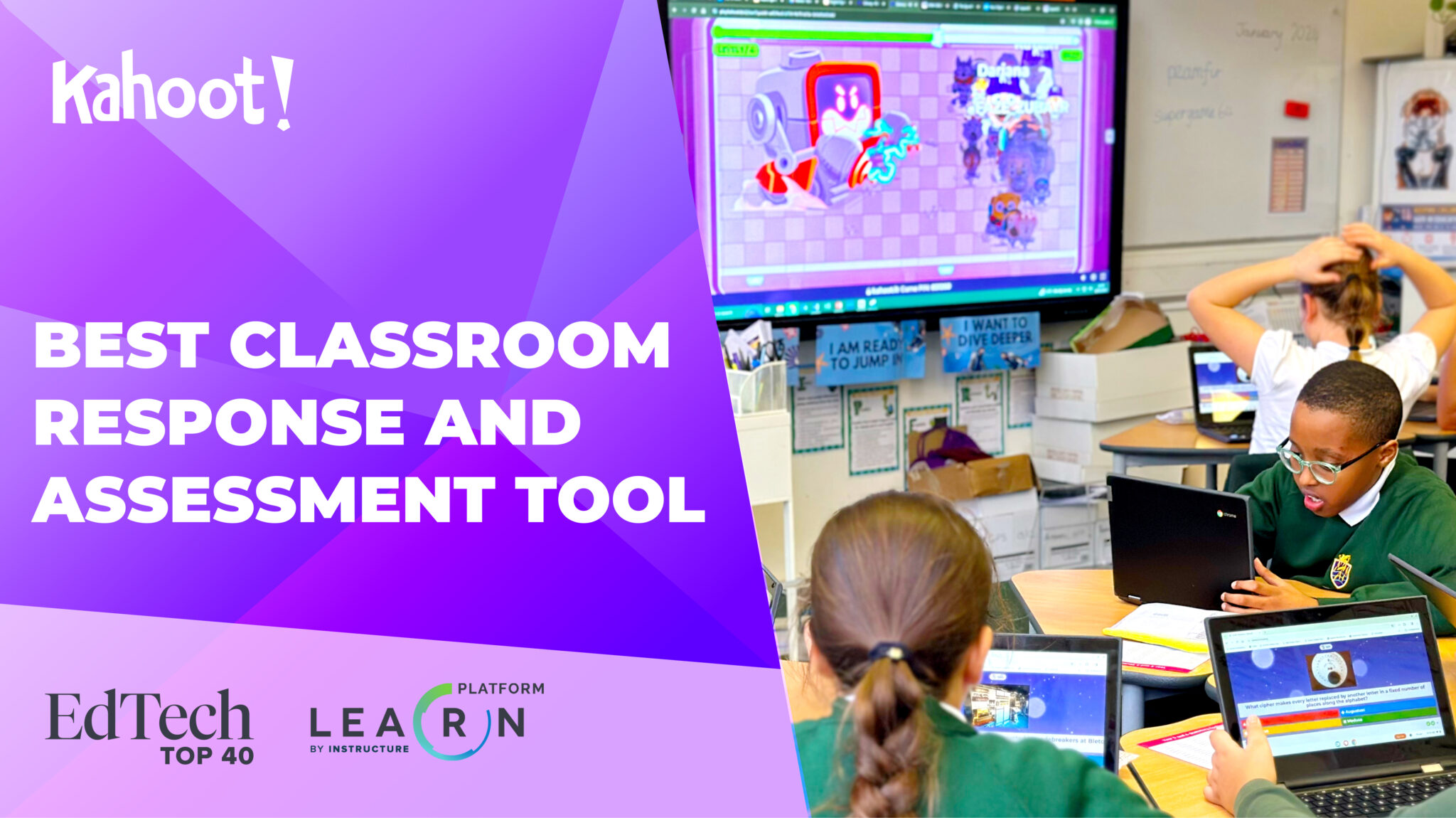 Kahoot! ranked as top classroom tool by EdTech Top 40