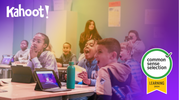 Kahoot! is named a Common Sense Selection for Learning