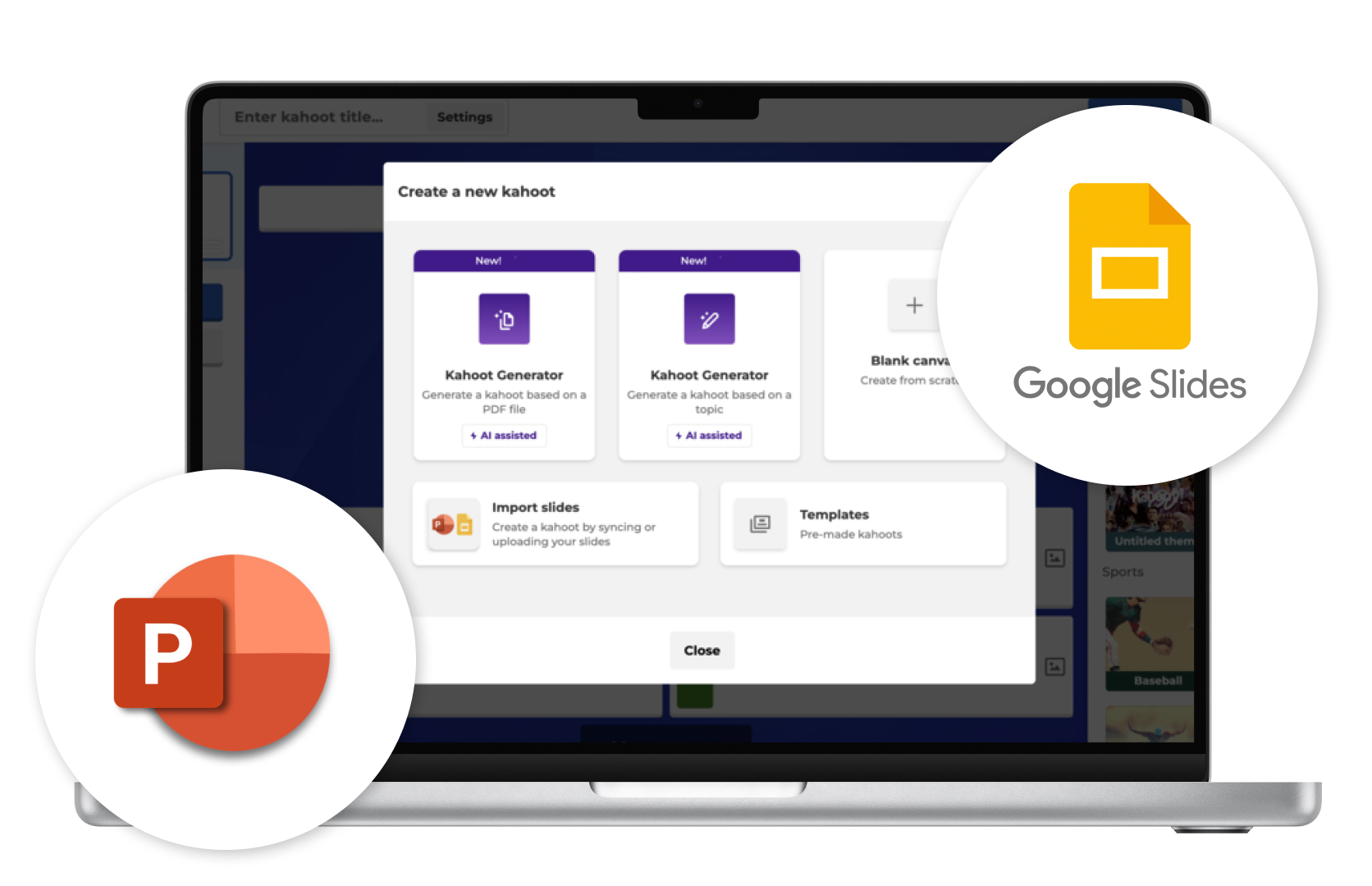 Integrate Kahoot! with leading pedagogical tools