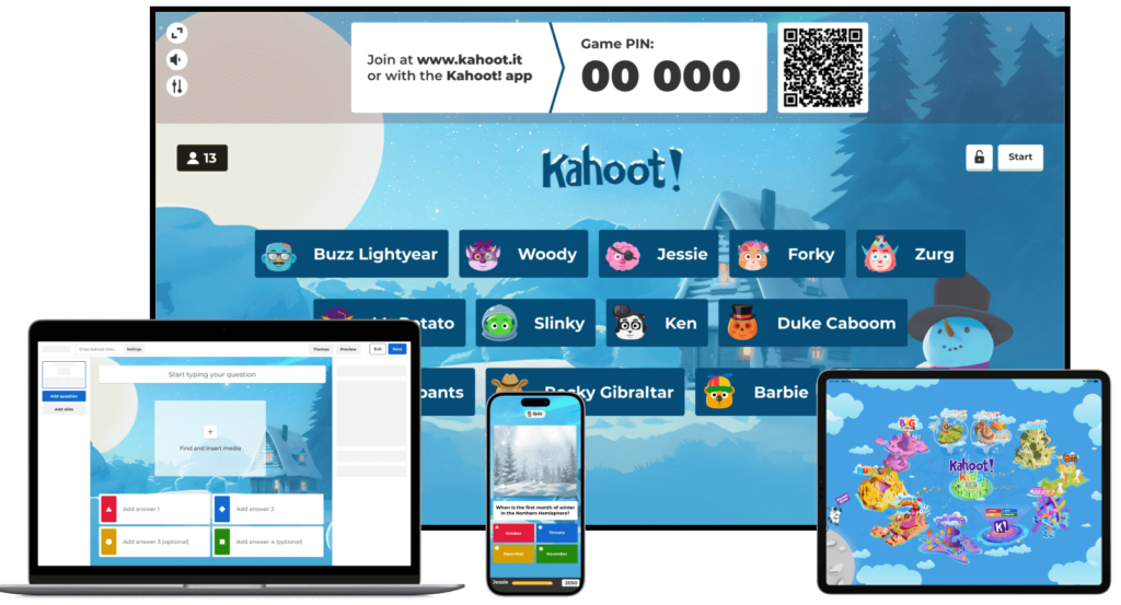 Awesome learning for the entire family with Kahoot!+