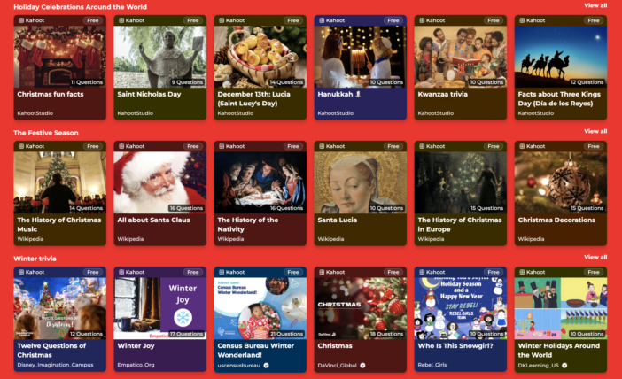 Make family moments special this holiday season with Kahoot! | Kahoot!