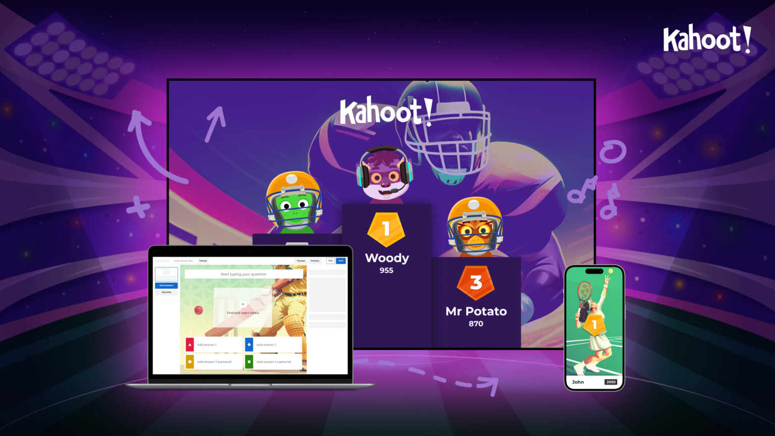 4 ways to celebrate the big game with Kahoot!