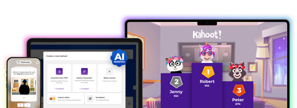 Experience the power of learning with Kahoot! One!