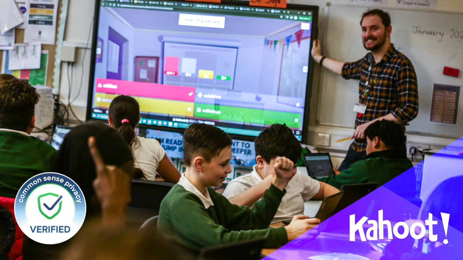 Kahoot! awarded Common Sense Privacy Seal