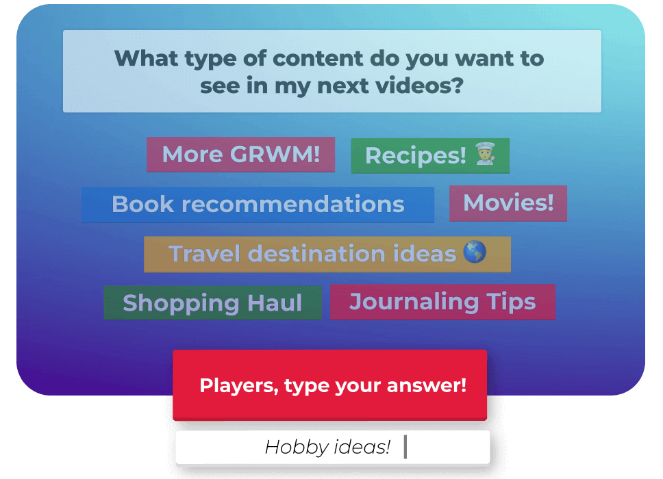 Kahoot! One Max for streamers | Grow and engage your online community