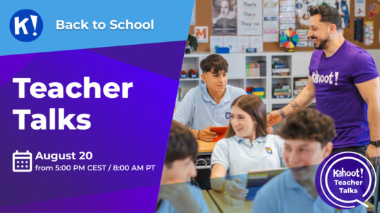 Make learning awesome this back-to-school season with Kahoot!+