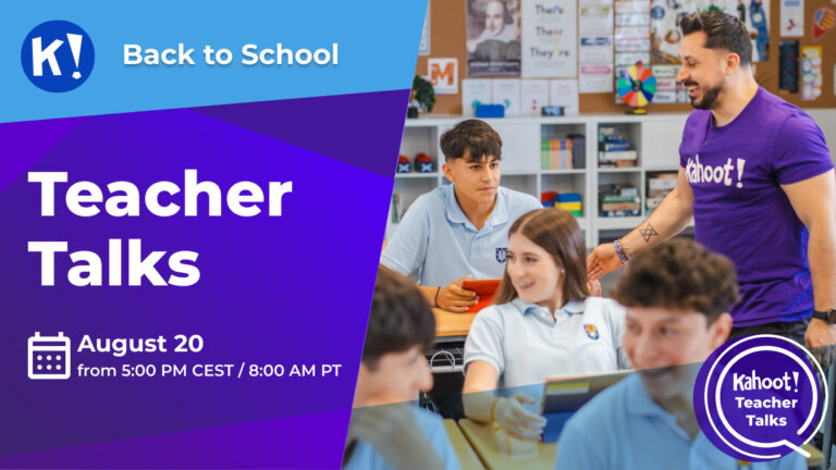 Make learning awesome this back-to-school season with Kahoot!+