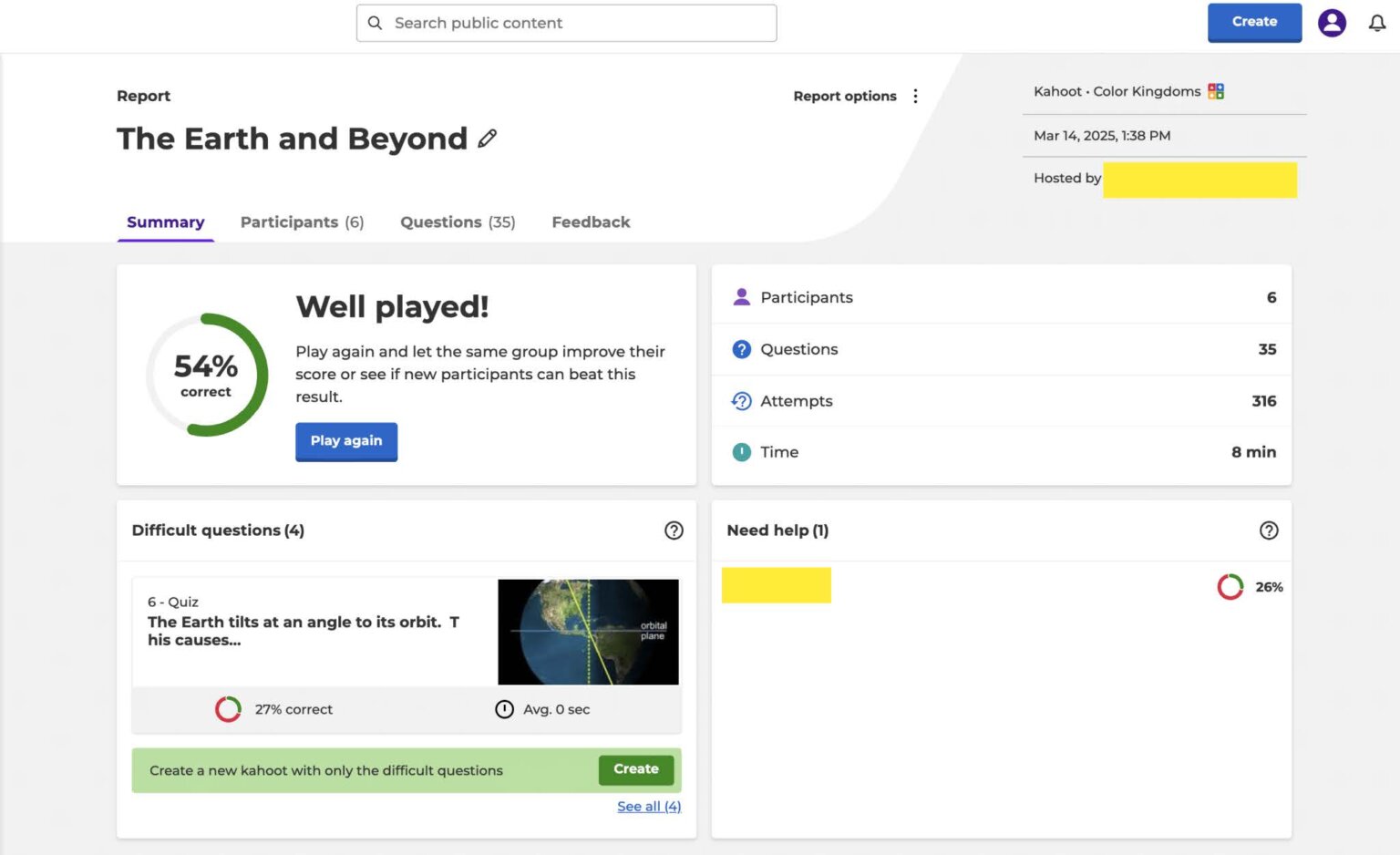 Kahoot! | Teacher Takeover with Sabina, optimizing K! Reports for students
