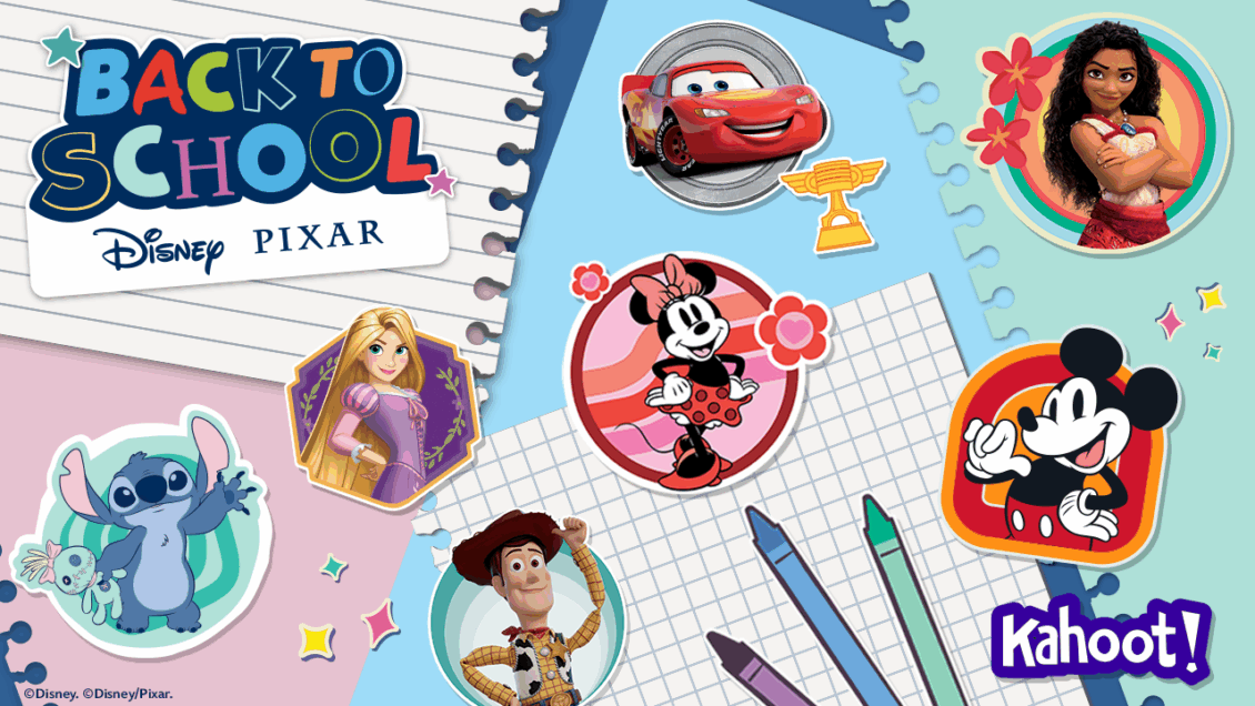 Disney and Kahoot! collaborations.