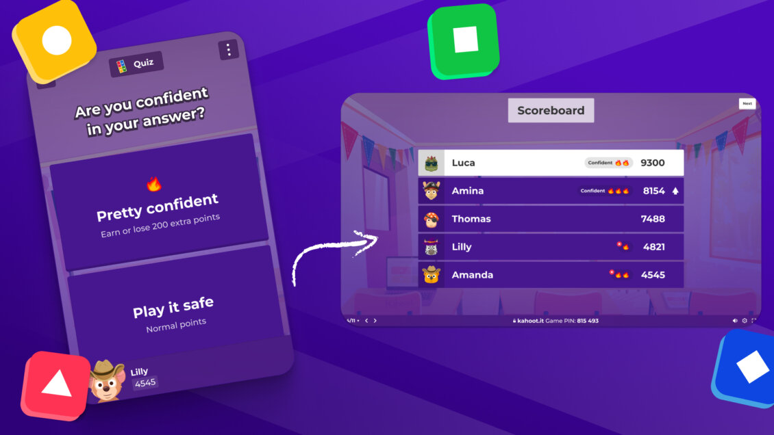 Kahoot! | Teacher Takeover: Confidence mode on Kahoot!