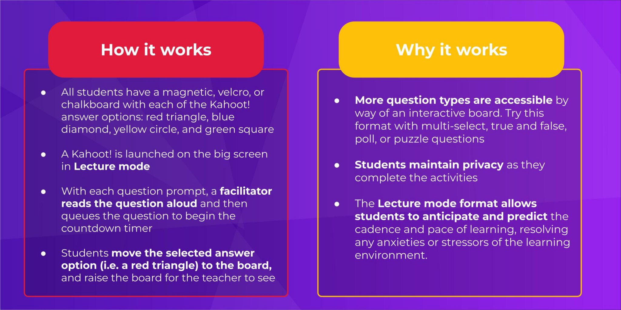 Kahoot! | Teacher Takeover: Using Kahoot! offline and low-tech